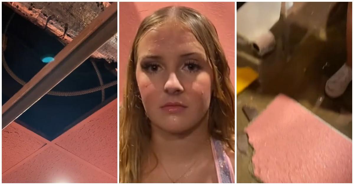 Ceiling Falls on Woman Using Public Bathroom at Texas Bar