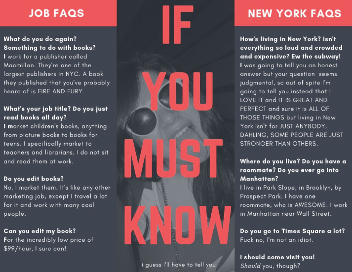 Woman's 'Why I'm Single' Brochure Will Give You Ideas for Your Next ...