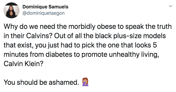 Women Criticizes Calvin Klein Ad Featuring Plus-Size Model — Model ...