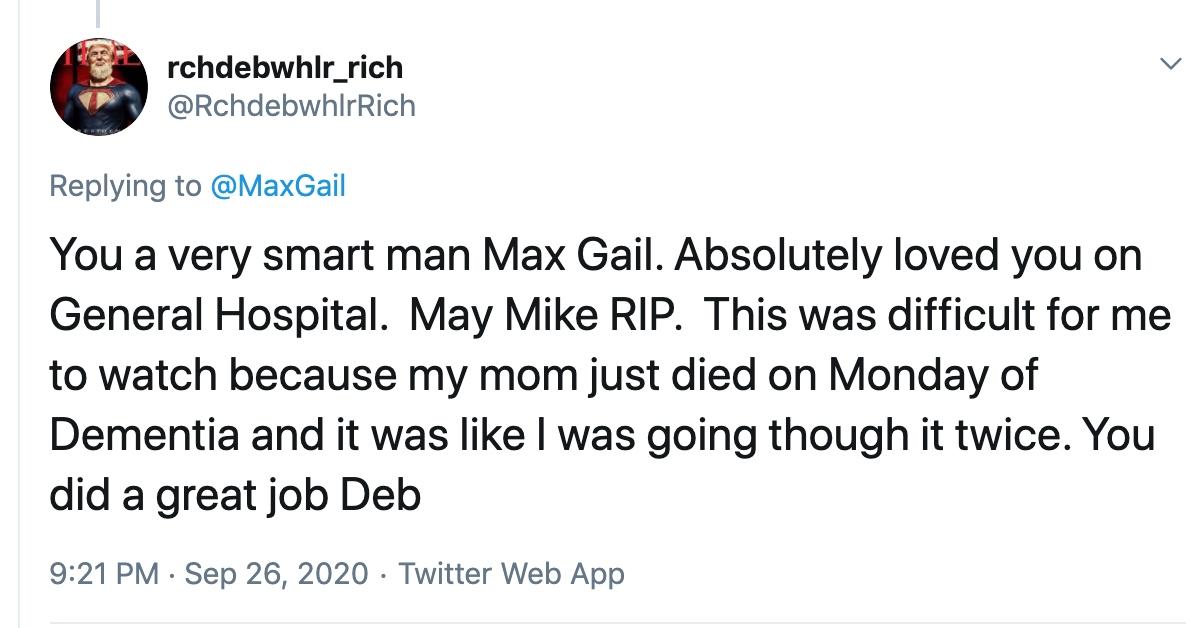 Why Is Max Gail Leaving 'General Hospital'? The Actor Quit Recently