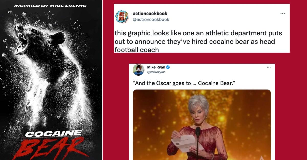 'Cocaine Bear' Memes That Definitely Don't Blow