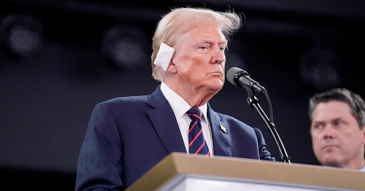 RNC Attendees Are Wearing Ear Bandages for Trump RNC Attendees Are Wearing Ear Bandages for Trump