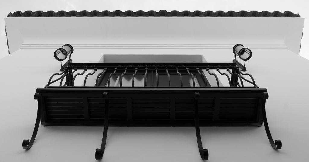 Why Do Some Window Grills Curve at the Bottom?