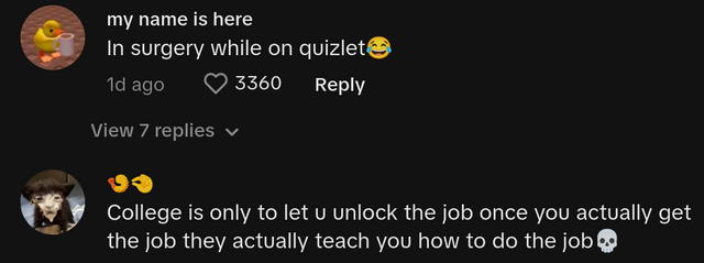 College Student Criticizes Classmates Who Cheat on Tests