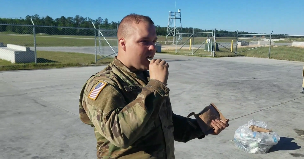This Is What That Strange MRE Cracker Challenge Is All About