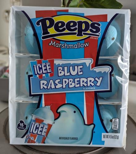 We Tried That: Icee Blue Raspberry Peeps