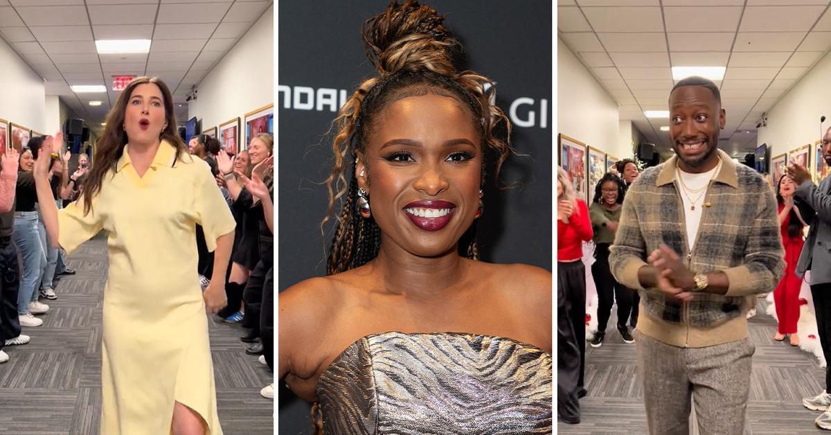 Jennifer Hudson Show Hallway Hype Walks Charm Fans