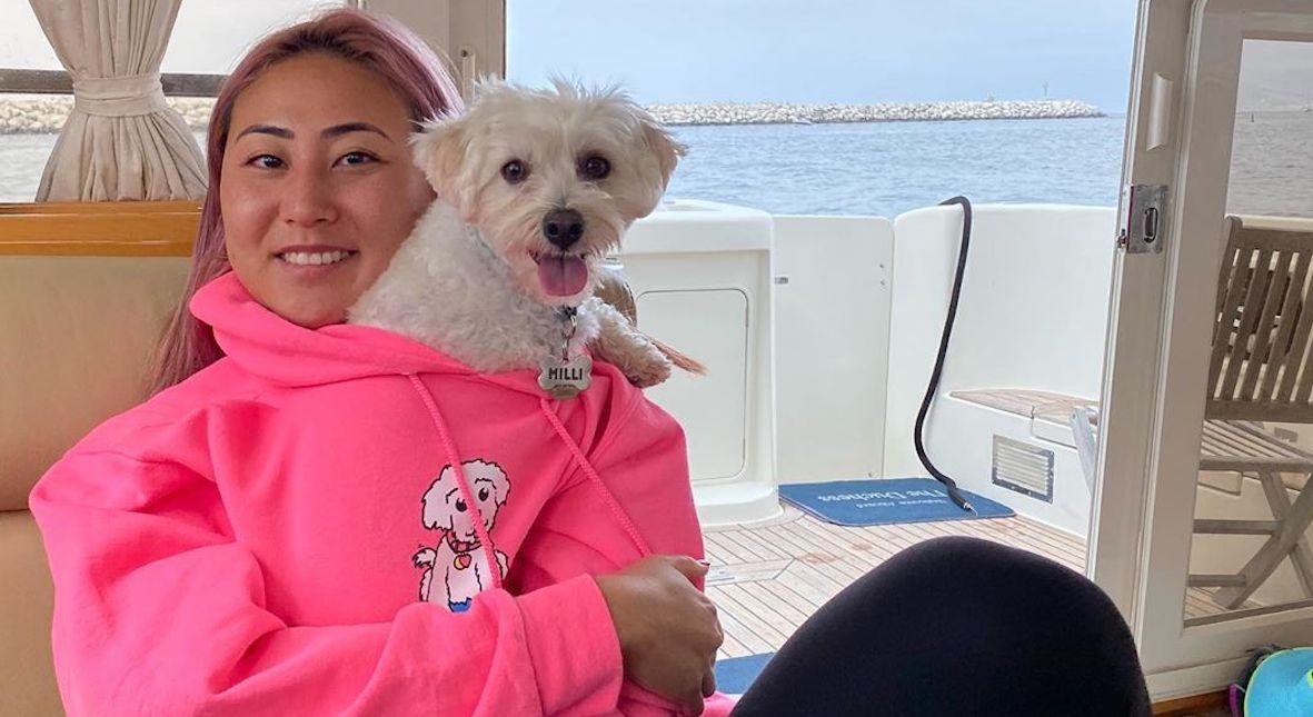 Watch Lizzy Capri Take Her Pup Milli on a Shopping Spree