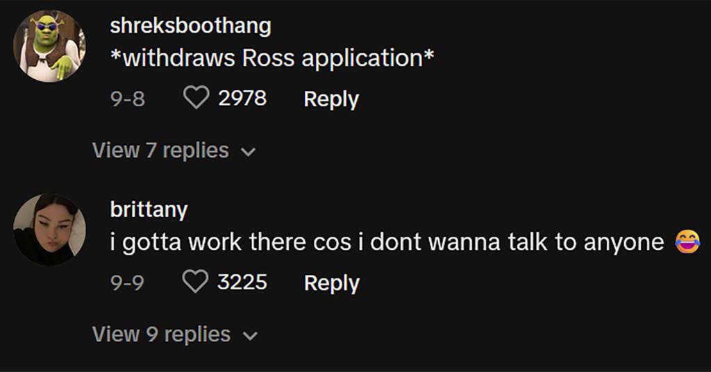 Former Ross Employee Explains Why They Don't Talk to Customers