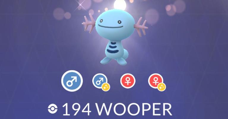 Can Wooper Be Shiny 'Pokémon GO'?