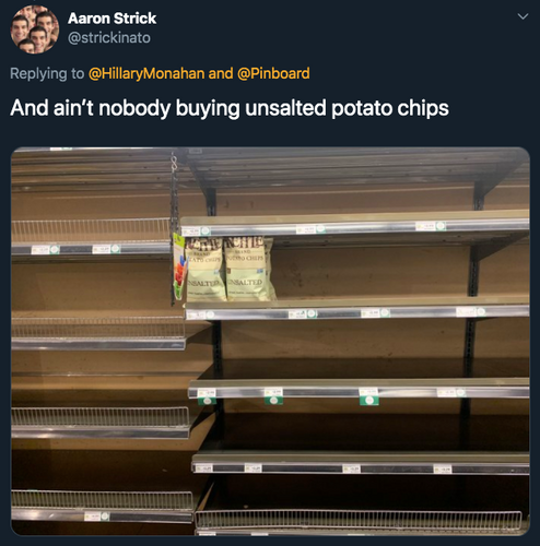 Not Even Panic-Buyers Want These Gross, Rejected Grocery Items