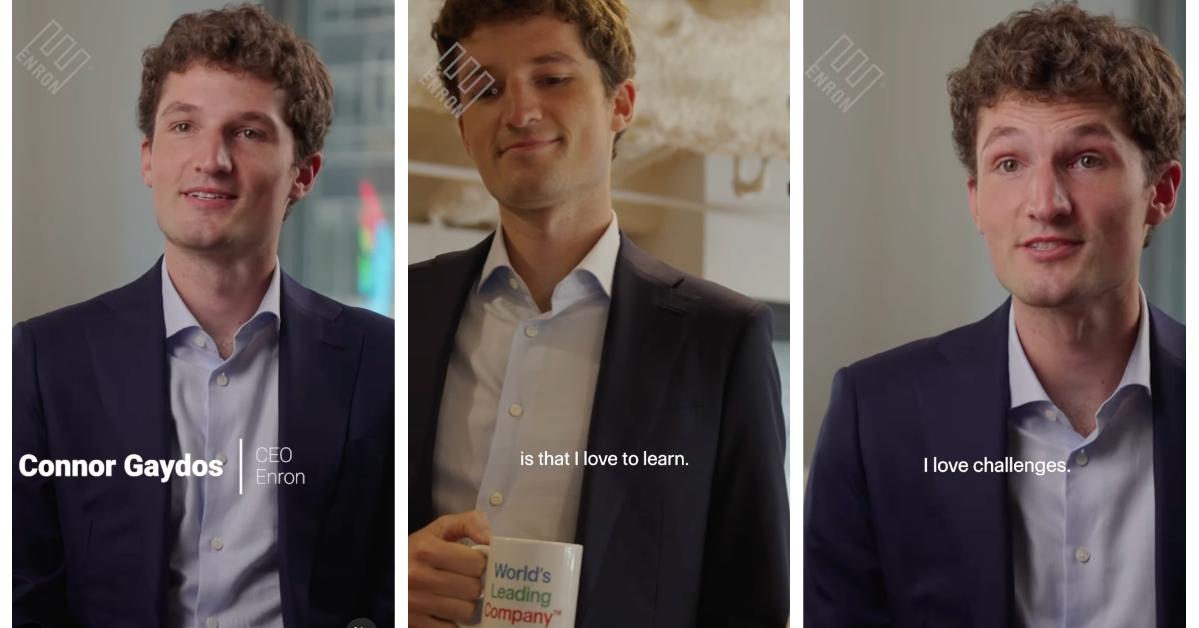 Who Is Connor Gaydos? He Might Be the New CEO of Enron