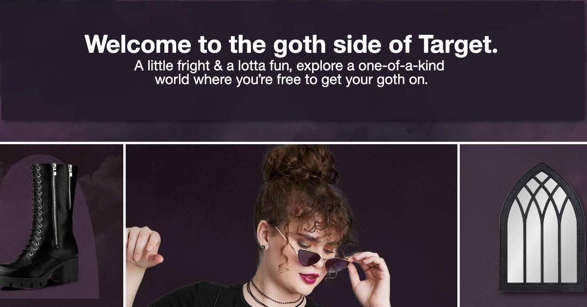 Details on the Goth Side of Target