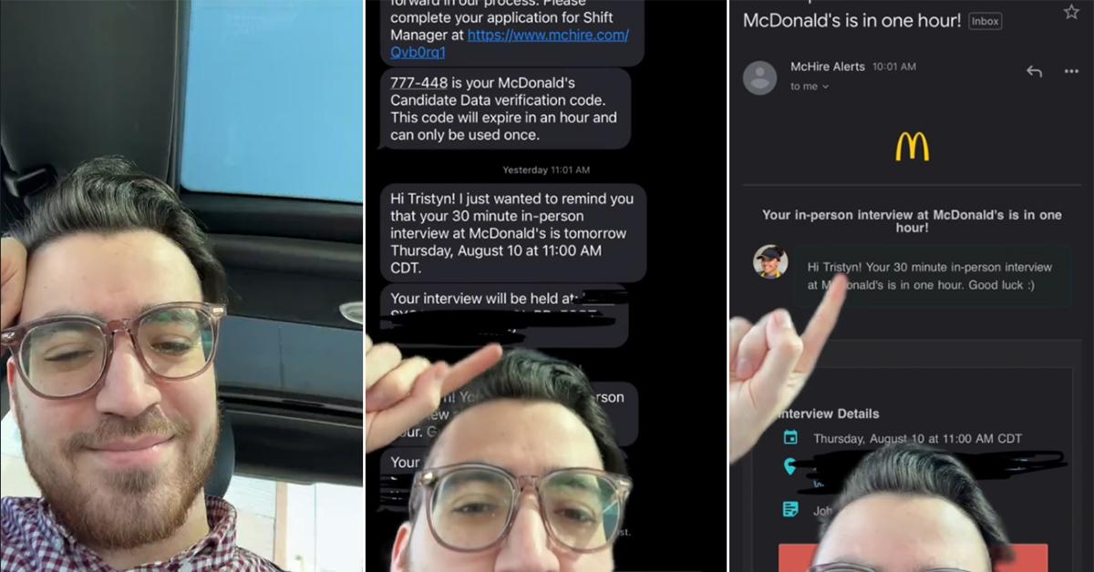 McDonald's Applicant Waits Two Hours for Interview