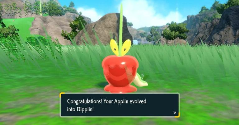How to Evolve Applin Into Dipplin in Pokémon Scarlet & Violet