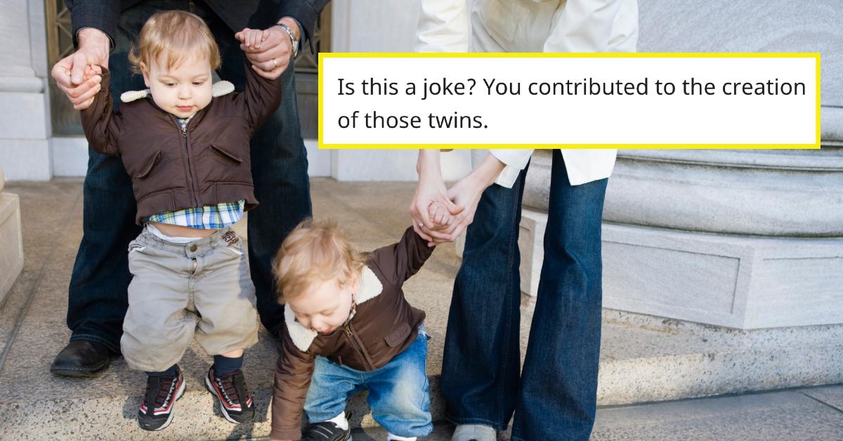 This Man Refuses to Help His Wife With Their Twins