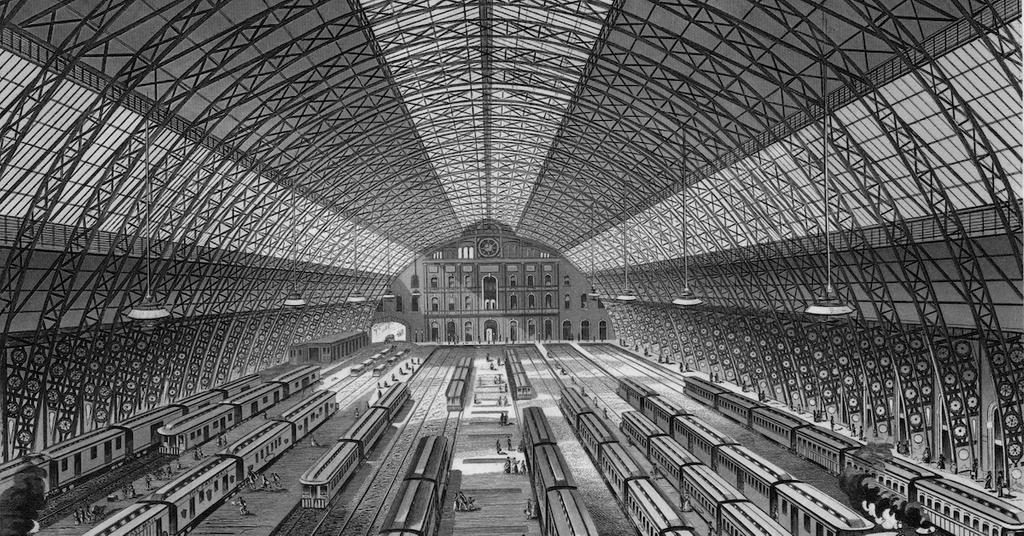 Who Built Union Station in New York During the Gilded Age?