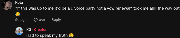 Vow Renewal Turns Into Divorce Party After Cake Smash