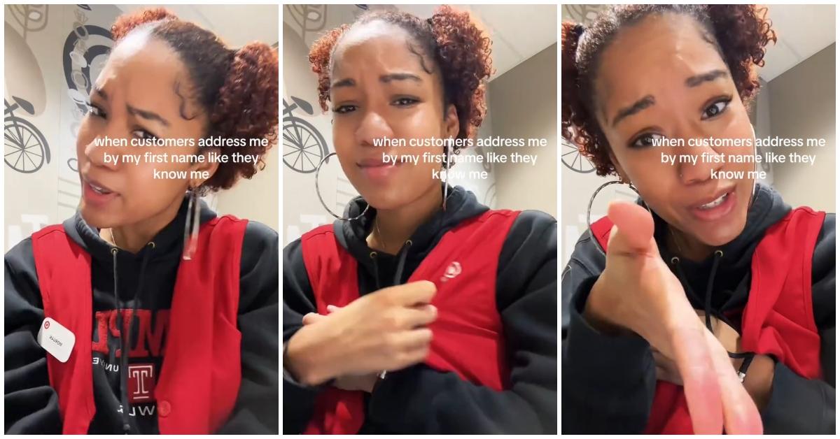 Target Employee Gets Mad When Customers Call Her by Her Name