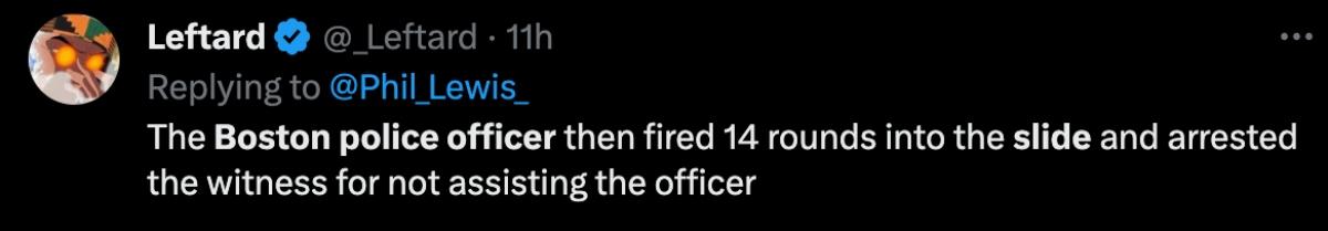 Boston Police Officer's Slide Fail Leads to Great Memes