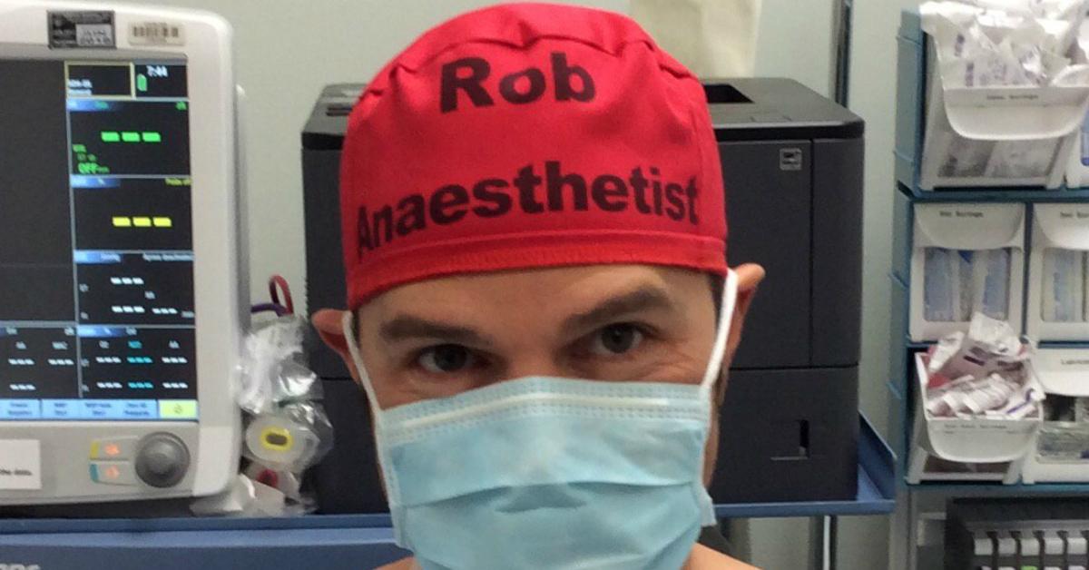 This Is Why Doctors Are Marking Their Scrub Caps with Sharpies