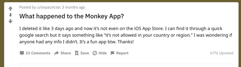 What Happened to the Monkey App? Download It at Your Own Risk