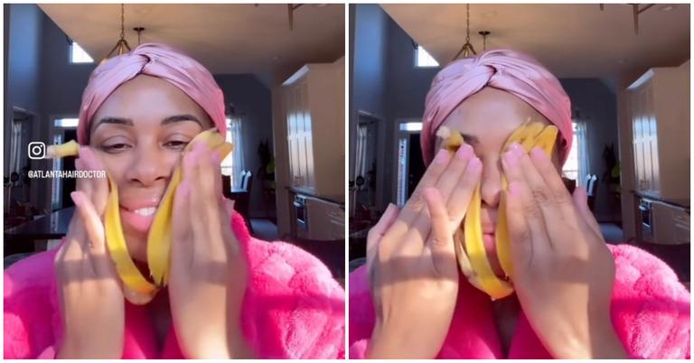Why Do People Rub Banana Peels on Their Face?