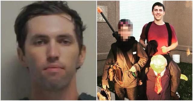 Tyler Robinson Wore a Donald Trump Piggyback Halloween Costume