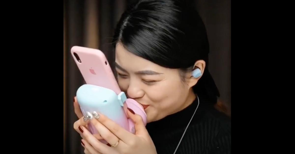 The TikTok-Viral Long-Distance Kissing Device Sure Is Creepy