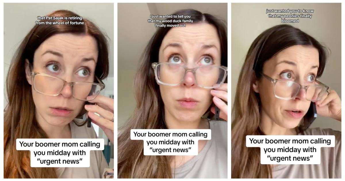 Watch This Mom Transform Into Every Boomer Mom (EXCLUSIVE)