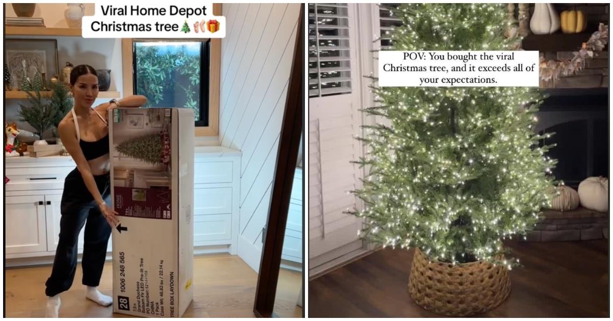 This is the Viral Christmas Tree on TikTok — Good Luck Getting It