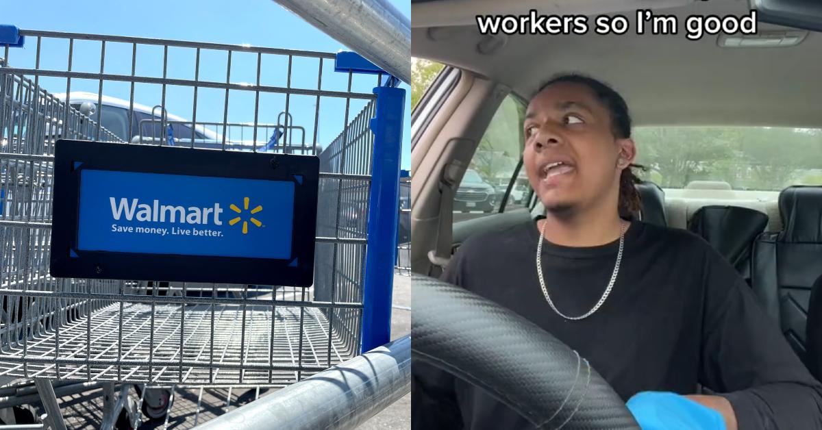 Walmart Worker Shows up to Shift 1 Hour Late, but Knows His Job Is Secure