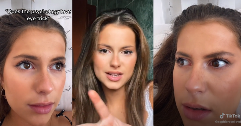 This TikTok "Love Eye" Trick Is Supposedly Rooted in Psychology