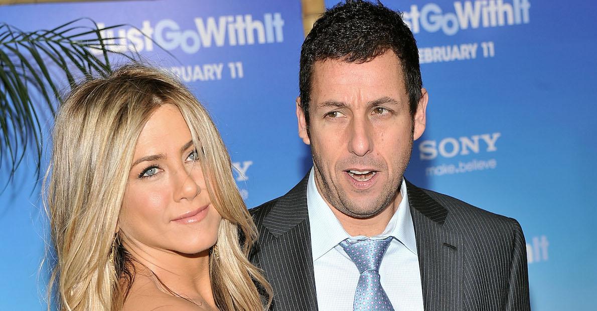 Jennifer Aniston's and Adam Sandler's Friendship Timeline