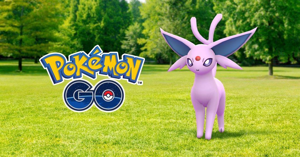 How To Get Espeon In Pok mon GO Name Trick Eeveelutions