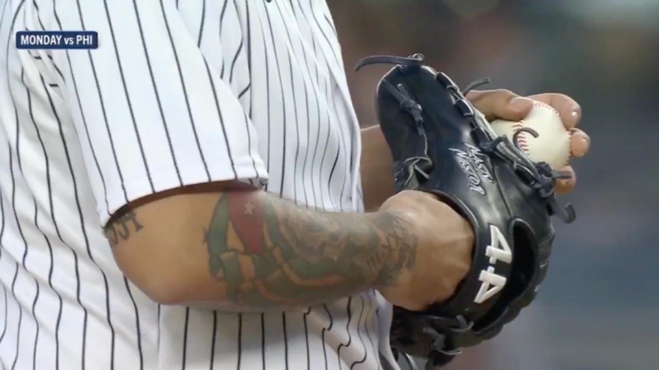Why Did Nestor Cortes Have a 44 On His Glove? Details